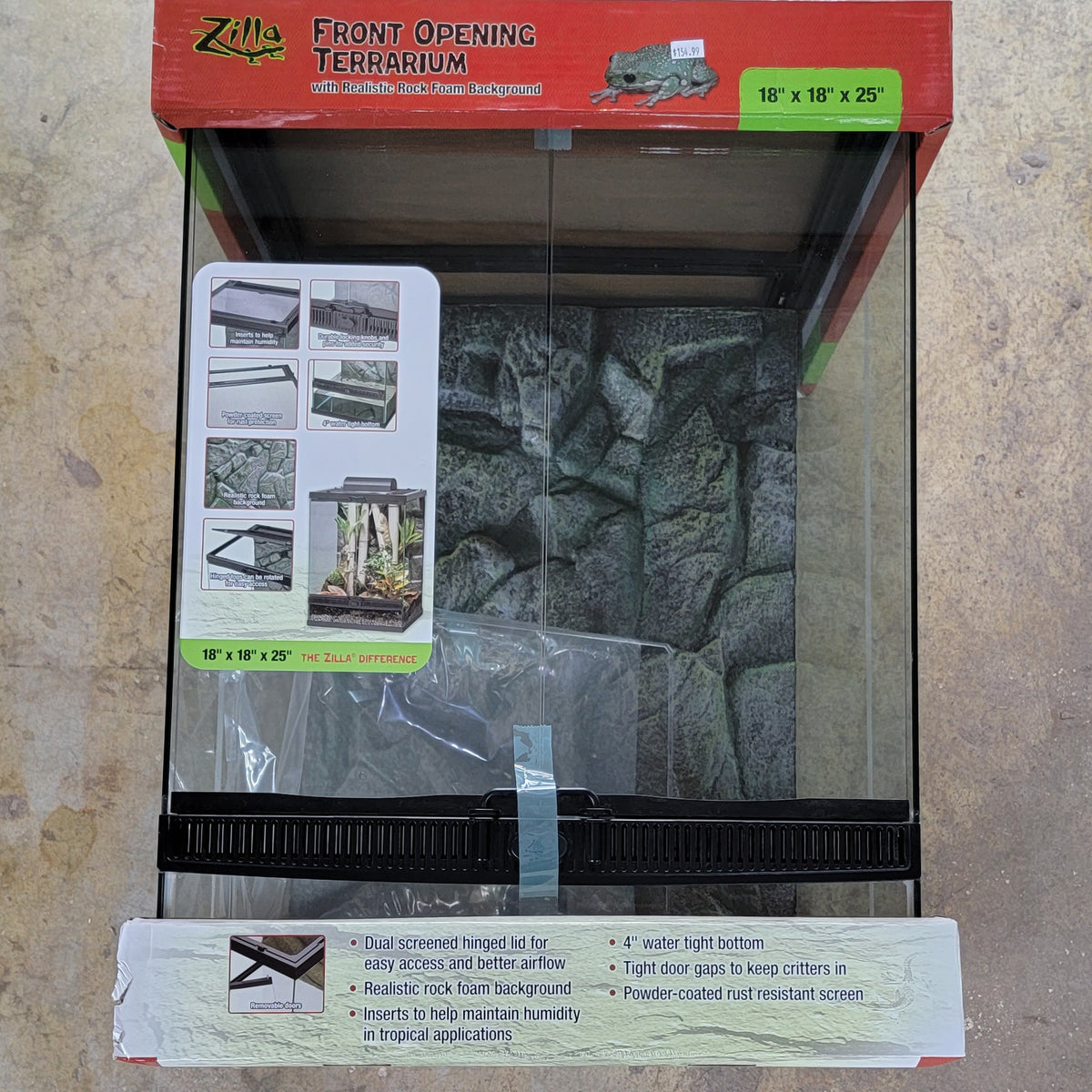 Zilla Terrarium (18x18x25 in) - STORE PICKUP ONLY – FrogDaddy